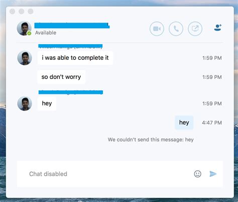 Chat Is Disabled Microsoft Community