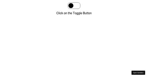 Toggle Mode Codesandbox