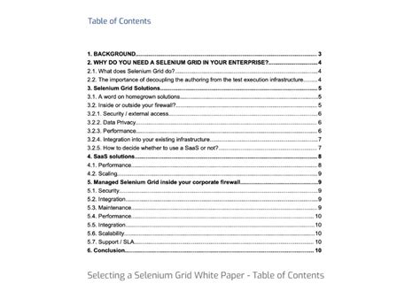 White Paper Selecting A Selenium Grid In An Enterprise Qa Financial