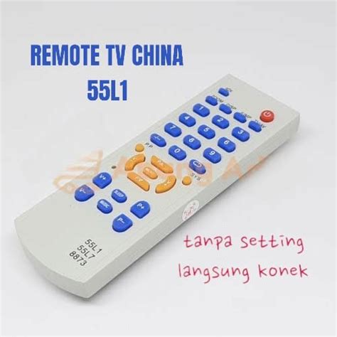Jual Remote TV Tabung China 55L1 TV Mesin Cina GROSIR Shopee