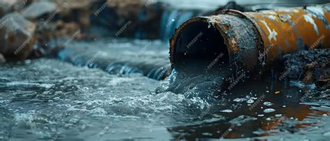 El Impacto De La Contaminación De Las Aguas Residuales Un Primer Plano