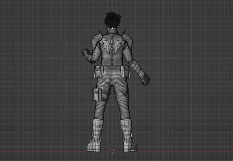 Kafka Hibino Kaiju No8 3d Model By Summerforce