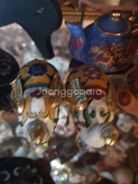 미니 코끼리 장식품 인테리어소품 중고나라