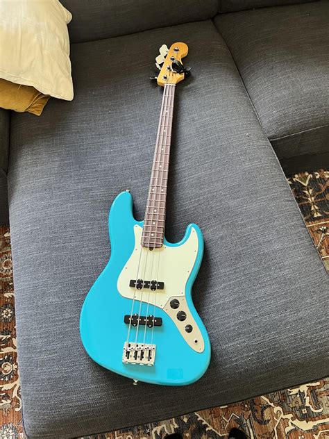 Nbd Miami Blue Fender Jazz Bass 😍 Rbassguitar