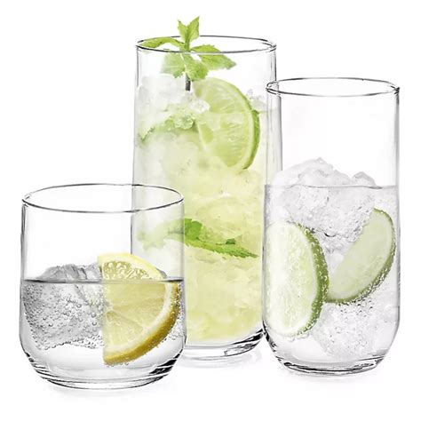 Luminarc Mode Glass 18pc Set Housewares Plus