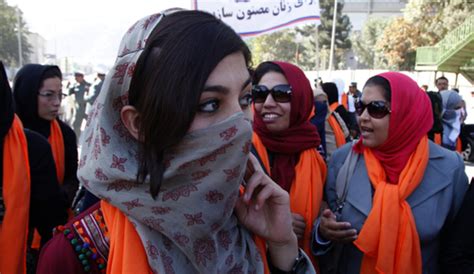 Activists March In Afghan Capital Demanding An End To Sexual Harassment