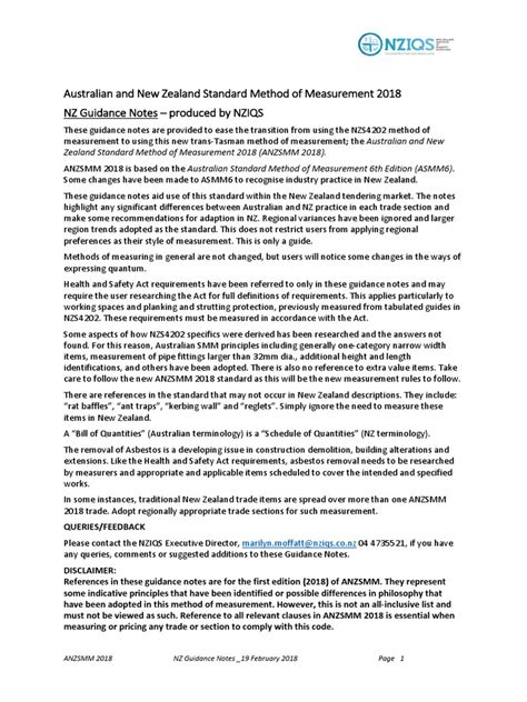 Anzsmm 2018 Nz Guidance Notes 19feb2018 Pdf Measurement Deep Foundation