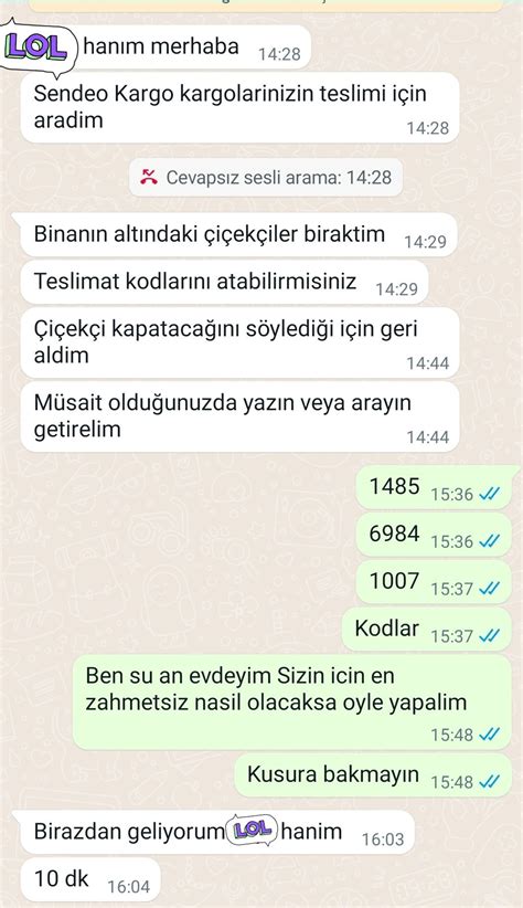 Nutnut On Twitter Kametrbl Bana Niye Cok Iyi Kargocular Denk Geliyo