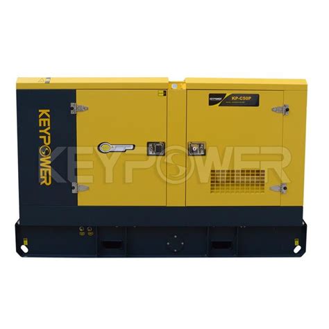 Electric Silent Power Plant 50kva 40kw Soundproof Genset Diesel