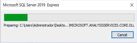 instalación de sql server 2019