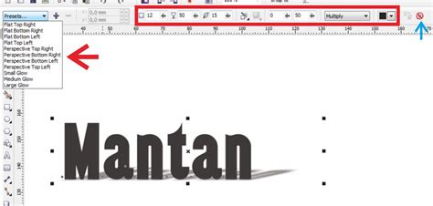 Cara Mudah Membuat Bayangan Dengan Drop Shadow Di Coreldraw Belajar