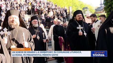 Un sobor de ierarhi l a sărbătorit în comuniune liturgică la Rohia