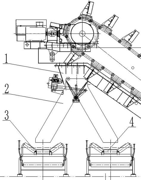 一种翘尾式刮板取料机导料装置的制作方法