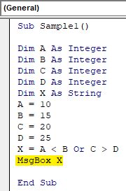 VBA OR How To Use Excel VBA OR Function With Examples
