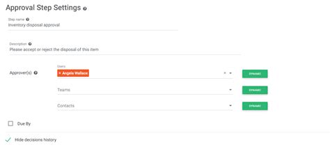 Approval Step Settings Ecodocs Help Center
