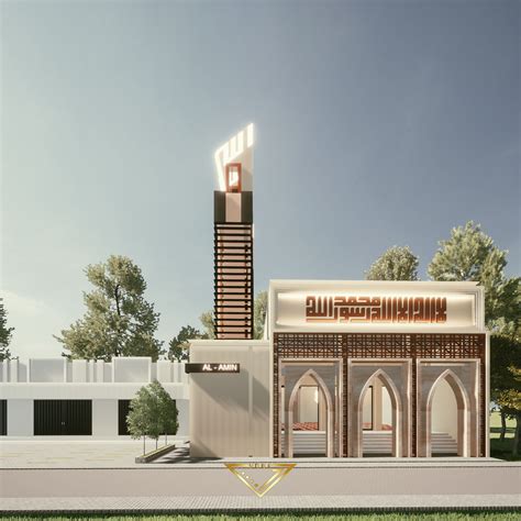 Al Amin Mosque East Java Indonesia Behance