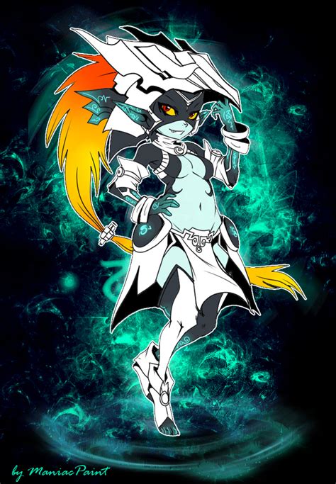 Midna The Legend Of Zelda And 1 More Drawn By Maniacpaint Danbooru