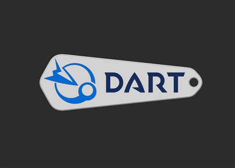 Dart Logo Keychains By Rorys3d Download Free Stl Model
