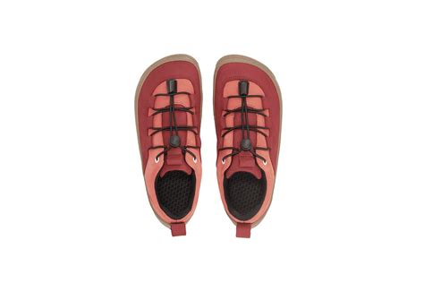 Kinder Barfuß Sneakers Be Lenka Xplorer Dark Red And Coral Be Lenka