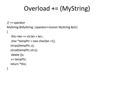 Overloading Operator Mysting Example Operator Overloading 12 Matrix M