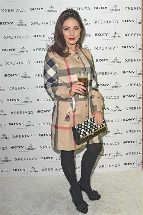 Louise Thompson At Sony Pool Party At Haymarket Hotel In London
