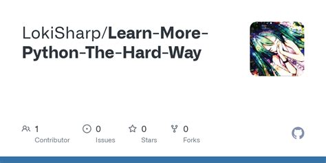 Github Lokisharplearn More Python The Hard Way