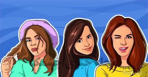 آزمون تشخیص زن عاشق کدامیک از زنان تصویر عاشق شده است؟ مجله خبری چشمک