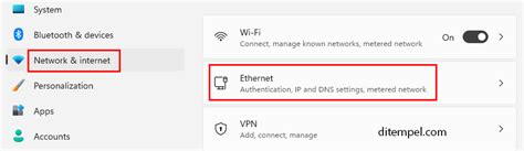Setting IP Address Static Di Windows 11 Ditempel