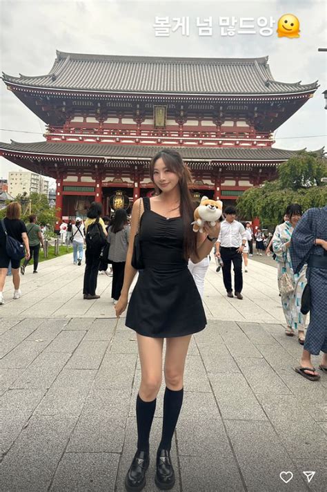 체조여신 신수지 블랙 초미니 원피스에 꽉찬 볼륨감 볼게 너무 많다