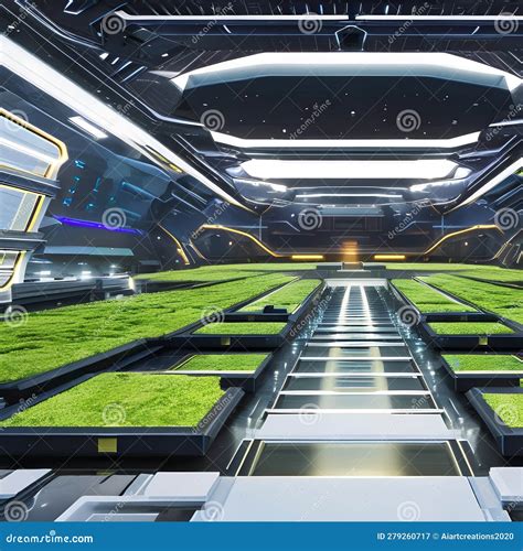 1221 Futuristic Sci Fi Landscape A Futuristic And Sci Fi Inspired Background Featuring A