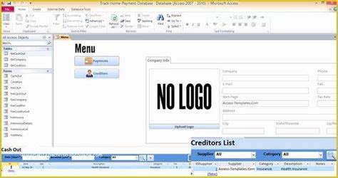 Access Templates Free Of Access Templates Page 2 In Microsoft Access Templates And