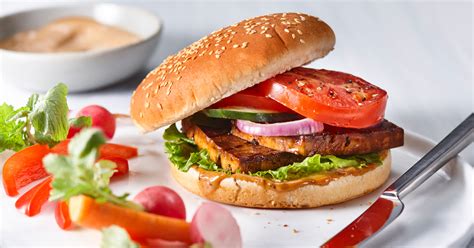 Burgers de tofu grillé à lérable Érable du Québec