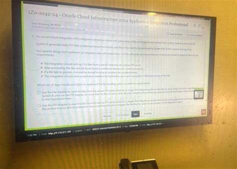 2 You Are An Oracle Integration Oci Integration Developer Tasked With