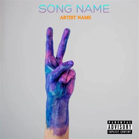 Music Album Cover Template Postermywall
