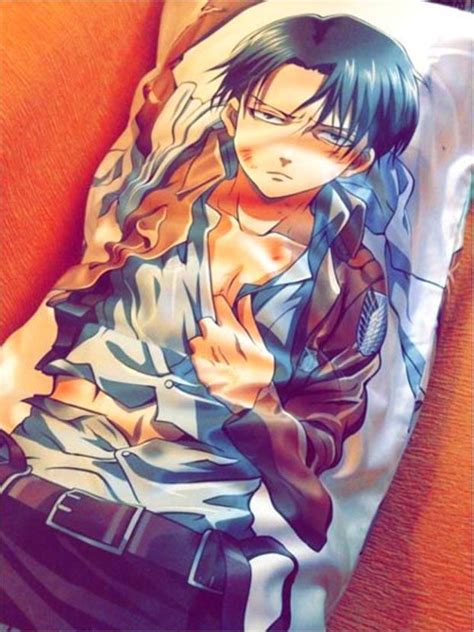 Levi Pillow Attack On Titan ~ Leslie Espinoza