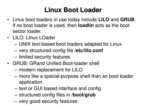 Ppt Cst8177 Linux Ii Linux Boot Process Powerpoint Presentation Free Download Id 6208706