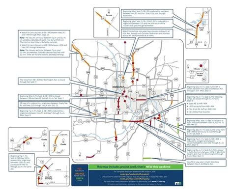 Highway Closures Sports Traffic Top Twin Cities Weekend Road Woes