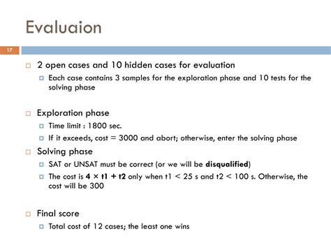 Ppt Simultaneous Cnf Encoder Optimization With Sat Solver Setting Selection Powerpoint