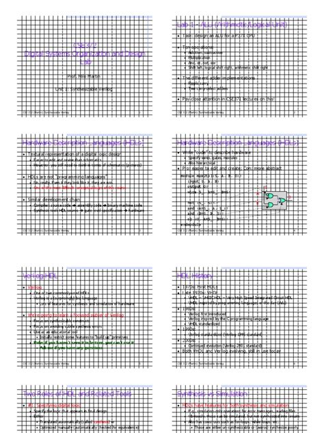 01 Verilog Pdf Pdf Hardware Description Language Field Programmable Gate Array