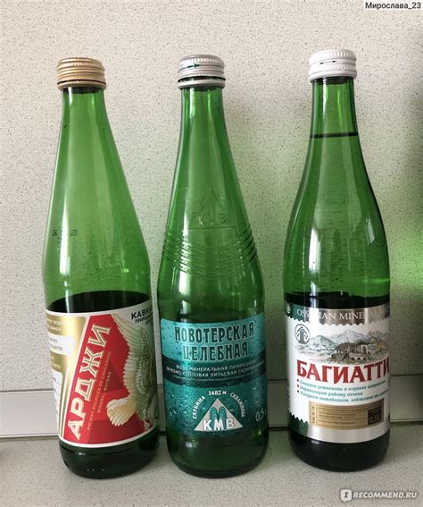 Минеральная вода ООО "Минеральные воды" Багиатти - «Багиатти ...