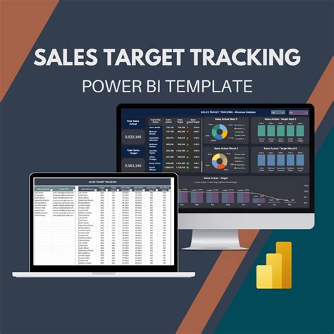 Sales Target Tracking Power Bi Dashboard Salesman Tracking Sales