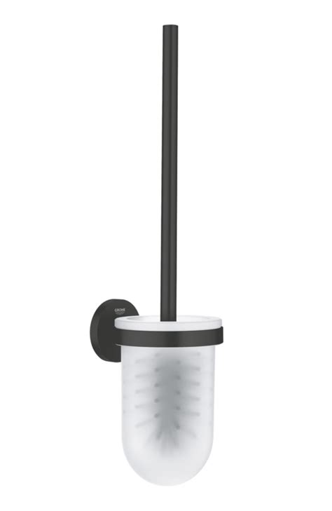 Grohe QuickFix Start Toilet Brush Matt Black Screwfix