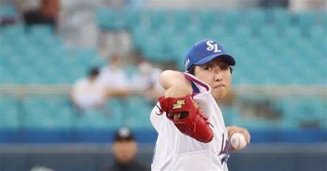 삼성 최채흥의 역투