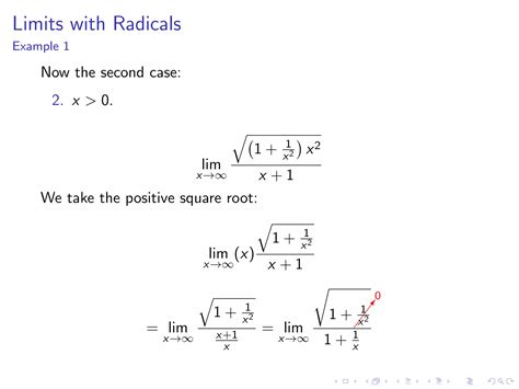 Limits At Infinity Part 3 Ppt
