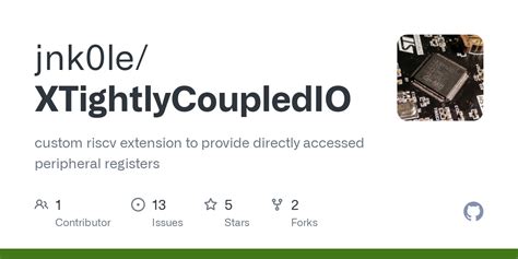 Github Jnk0lextightlycoupledio Custom Riscv Extension To Provide