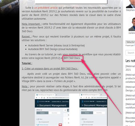 Résolu [bim360] Impossible Denvoyer Un Mn Sur Bim Docs 360 Direct De