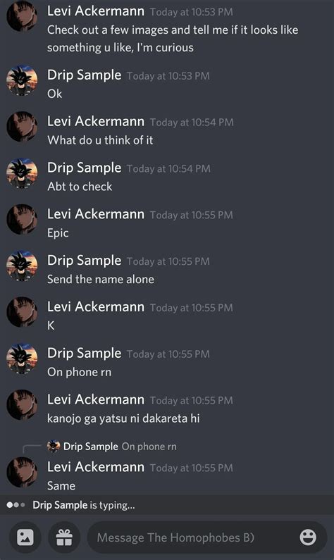 Drip Sample Is Typing Scrolller