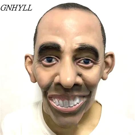 Gnhyll Us President Barack Obama Celebrity Face Mask Latex Face Mask