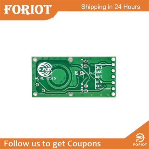 Foriot Microwave Radar Motion Sensor Module Smart Switch Module Human