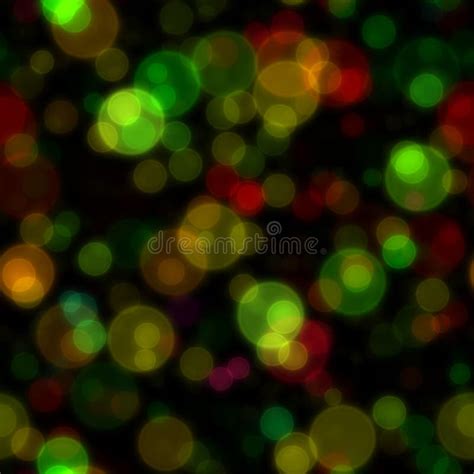 Bokeh Abstract Generated Seamless Background Stock Illustration